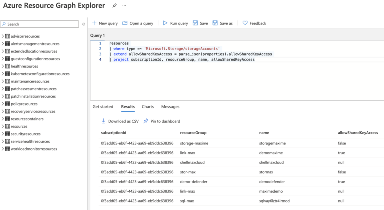 Disable SAS Key for a Storage Account – ZiGMaX IT Blog