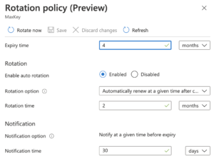 Key Auto-Rotation in Azure Key Vault – ZiGMaX IT Blog