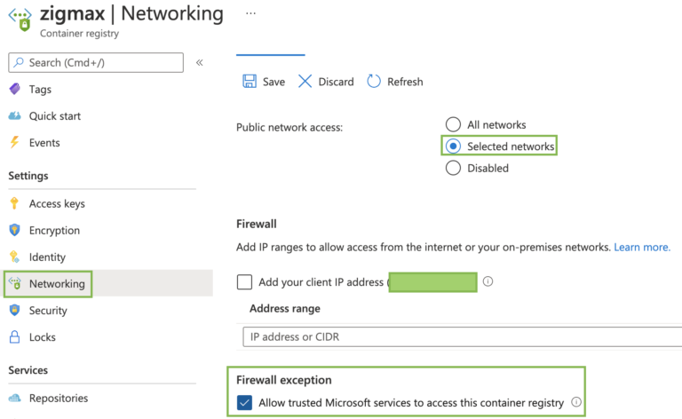 Acr Trusted Azure Services Zigmax It Blog