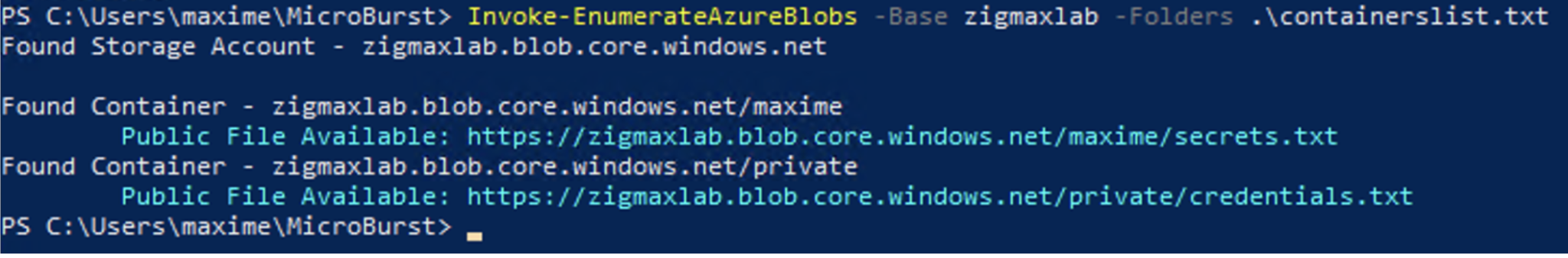 Storage | Scanning Azure Blob Storage – ZiGMaX IT Blog
