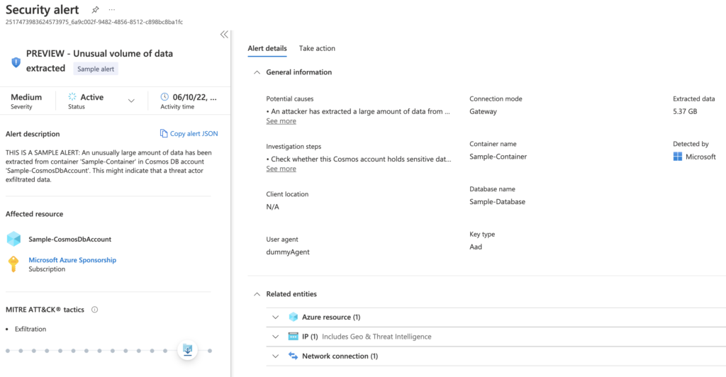 Microsoft Defender for Azure Cosmos DB – ZiGMaX IT Blog Microsoft Defender for Azure Cosmos DB – ZiGMaX IT Blog